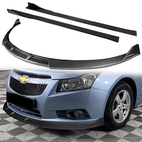 Q1 Tech 9pcs Front Bumper Lip And Side Skirt Extensions Diffuser