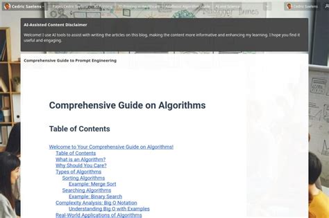 Algorithms Guide Startme