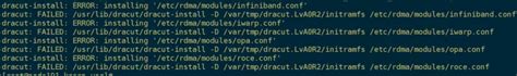 rdma core 缺少 etc rdma modules {infiniband iwarp opa roce} conf 问题解决 知乎