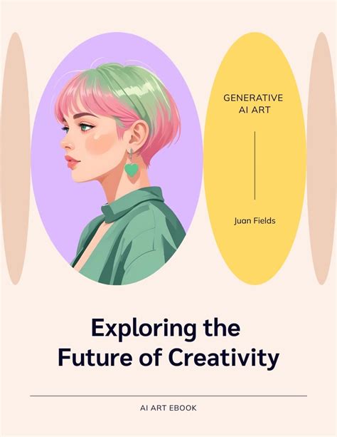 Generative Ai Art Ebook Template Visme