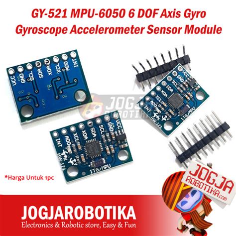 Jual GY MPU MPU DOF Axis Gyro Accelerometer Sensor Module Kab Sleman