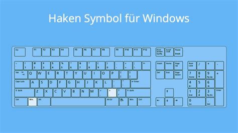 Haken Symbol • Einfügen Bei Windows Mac Und Word · Mit Video