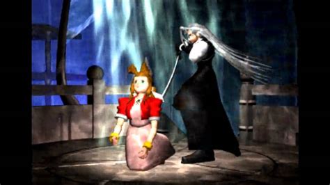 Final Fantasy Vii Aerisaeriths Death Scene Youtube