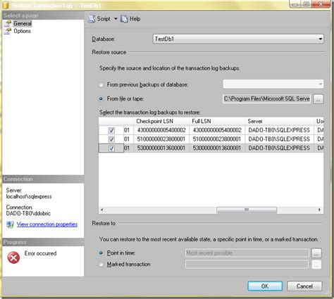 Working With Backups In Sql Server Damir Dobric Posts Developersde
