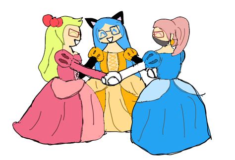 The Three Nerdy Princesses By December610 On Deviantart
