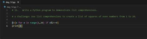 Ashutosh Ranjan On Linkedin Pythonprogramming Listcomprehension