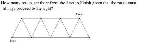 combinatorics - how many total paths possible on a triangle grid - Mathematics Stack Exchange
