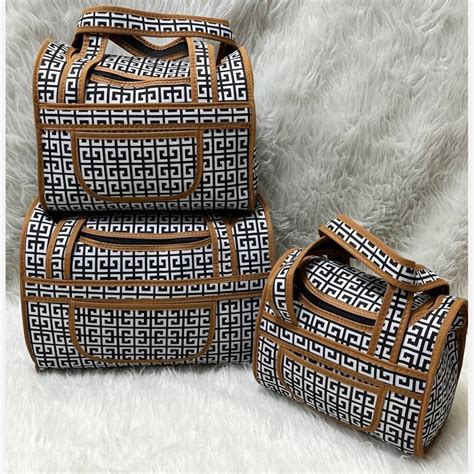 خرید و قیمت ساک مسافرتی سه تیکه کرپ اعلا پس کرایه از غرفه ارزانسرای