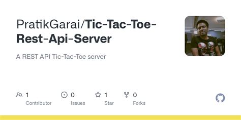 Github Pratikgaraitic Tac Toe Rest Api Server A Rest Api Tic Tac