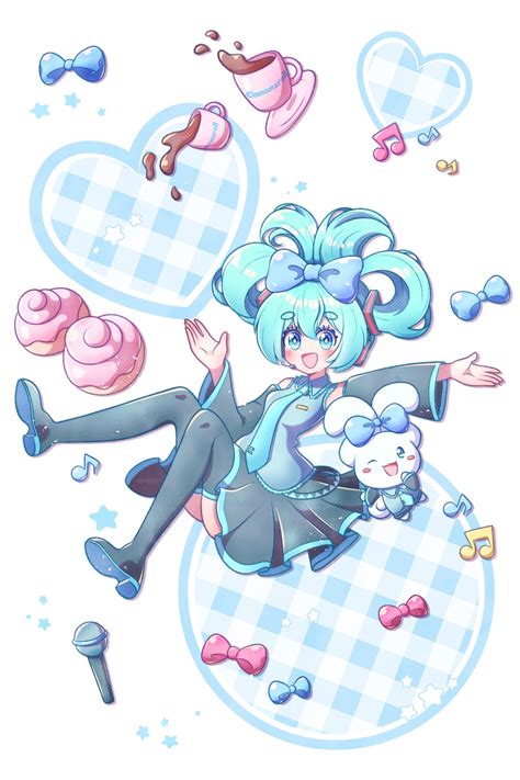 Cinnamoroll Miku Miniprint 4x6 Etsy