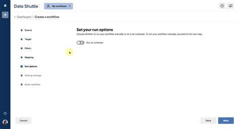Offload Workflow Smartsheet Learning Center