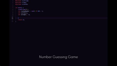 Revathi G M on LinkedIn: C++ code for Number Guessing Game InternPe