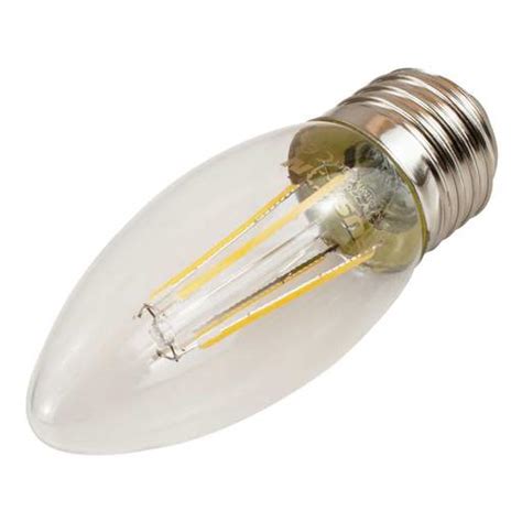 Fusion W Es Led Non Dimmable Filament Candle Lamp K Ffc Es Cw Cef