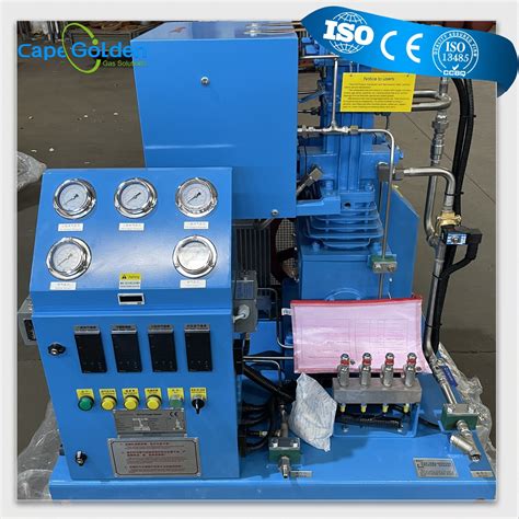 Product Oil Free Co2 Hydrogen Compressor 200 Bar Oxygen Concentration Booster Oxygen