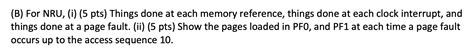 Solved Page Replacement Algorithms In Understanding A Chegg