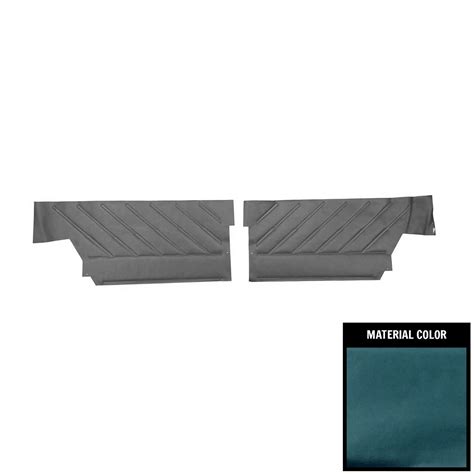 1965 Buick Wildcat Custom Hardtop Rear Side Panels Blue Parts