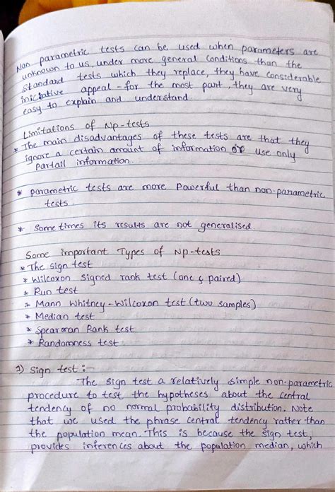 Solution Non Parametric Test Notes Studypool