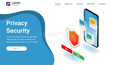 Data Security Concept Design Isometric Stock Vector Illustration Of Cloud Identity 190940375