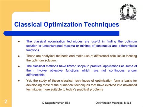 Optimization Technique Pdf