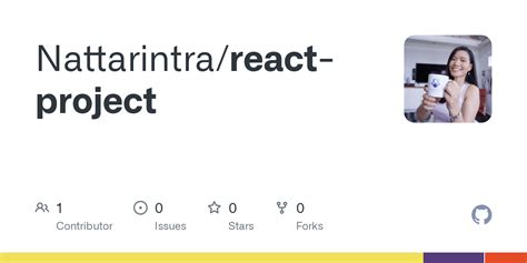 GitHub Nattarintra React Project