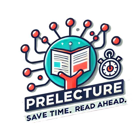 prelecture save time read ahead