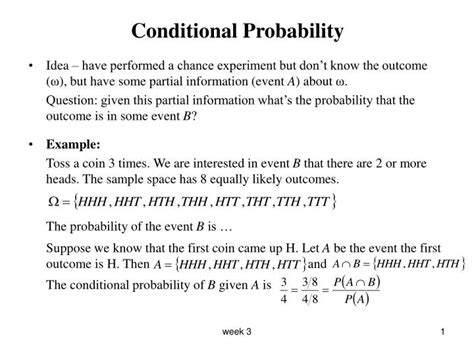 PPT Conditional Probability PowerPoint Presentation Free Download ID