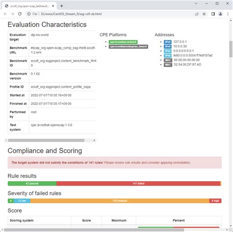 Centos Stream 9 Openscap Install Server World