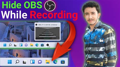 How To Hide OBS While Recording How To Hide Screen Recorder Icon YouTube