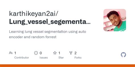 GitHub Karthikeyan Ai Lung Vessel Segementation Learning Lung Vessel Segmentation Using Auto