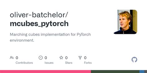 Github Oliver Batchelormcubespytorch Marching Cubes Implementation