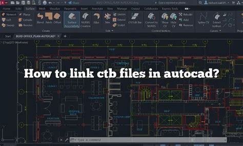 how to link ctb files in autocad caddikt