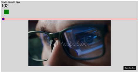 React Canvas Codesandbox