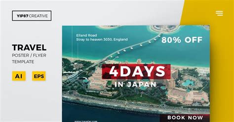 Travel Flyer By Yip87 On Envato Elements