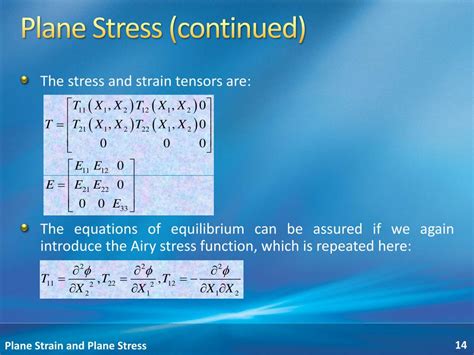 Ppt Plane Strain And Plane Stress Powerpoint Presentation Free Download Id 1855658