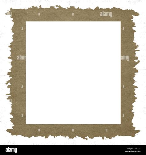 Decorative Frame From Old Paper Stock Photo Alamy