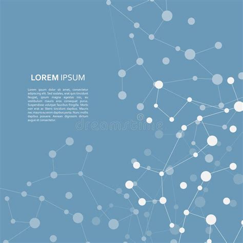Molecule Structure Vector Background Vector Abstract Science Background With Place For Text