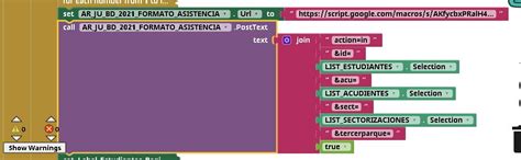 Envio POST Appscript Con Uft 8 4 By Juan Antonio MIT App Inventor