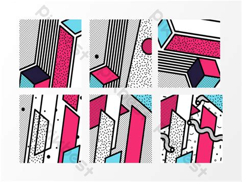 geometric color block pattern background ai png images free download pikbest