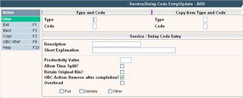 service and delay file