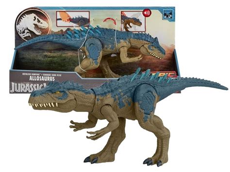 Mattel Jurassic World Dinozaur Allosaurus HRX50 15262656665 - Allegro.pl