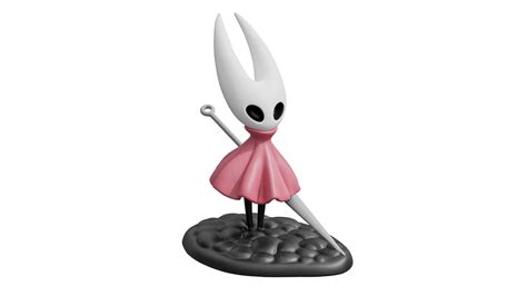 Hornet Hollow Knight And Silksong Character 3d Print Model By Andu