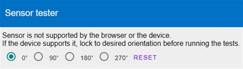 Wasm Accelerometer Is Available Even With No Sensors In The Device