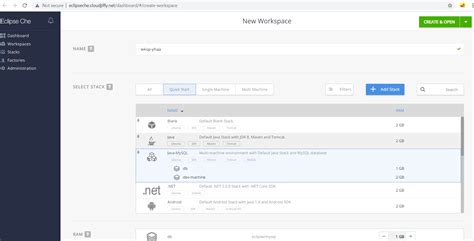 Install Eclipse Che On Cloudjiffy Cloudjiffy