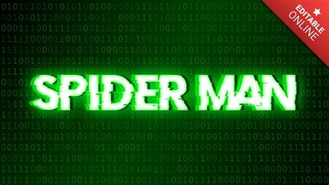 Spider-Man | Hack Style | Text Effect Generator