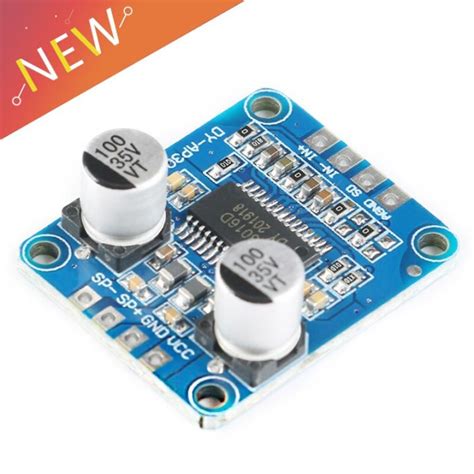 เครองขยายเสยงดจตอลพลงสง Dc 8V 24V โมดลโมโนคลาส D 4 8ohm 10W 20W 30W สำหรบลำโพง30W 300W