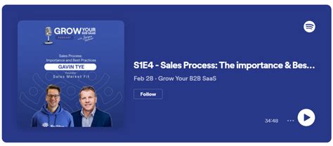 Sales Process The Importance And Best Practices With Gavin Tye