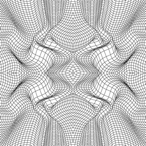 Geometric Low Poly Linear Seamless Pattern Stock Vector Illustration Of Geometric Distorted
