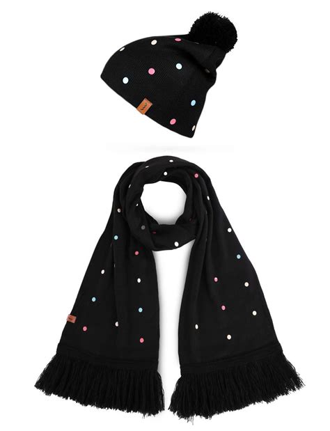 Nurit Set M Black Vuch Sapkák és Sálak Kiegészítők Nők Vuch