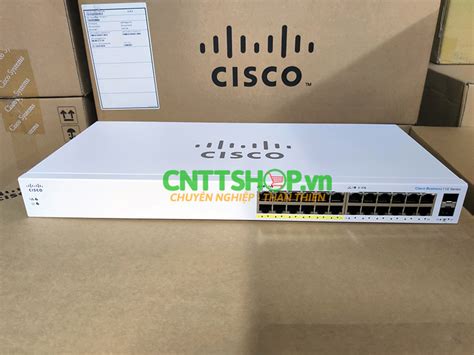 Cisco CBS110 24PP EU 24 Port RJ45 1GE 2GE Combo Uplink