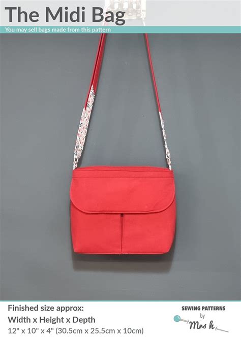 The Midi Bag Pattern Quilting Books Patterns And Notions